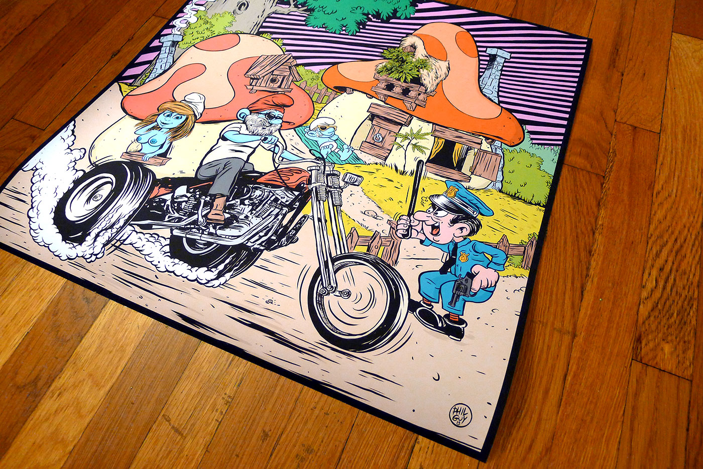 biker art